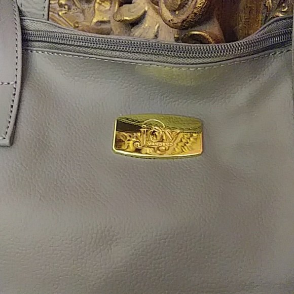 Joy Mangano | Bags | Joy Mangano Leather Tote W Matching Wristlet ...